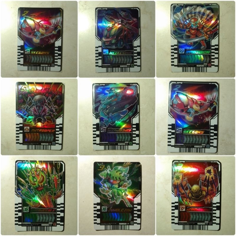 Super Rare SR , Ultra Rare UR Rarity Phase 01 & Phase 02 - Ride Chemy ...