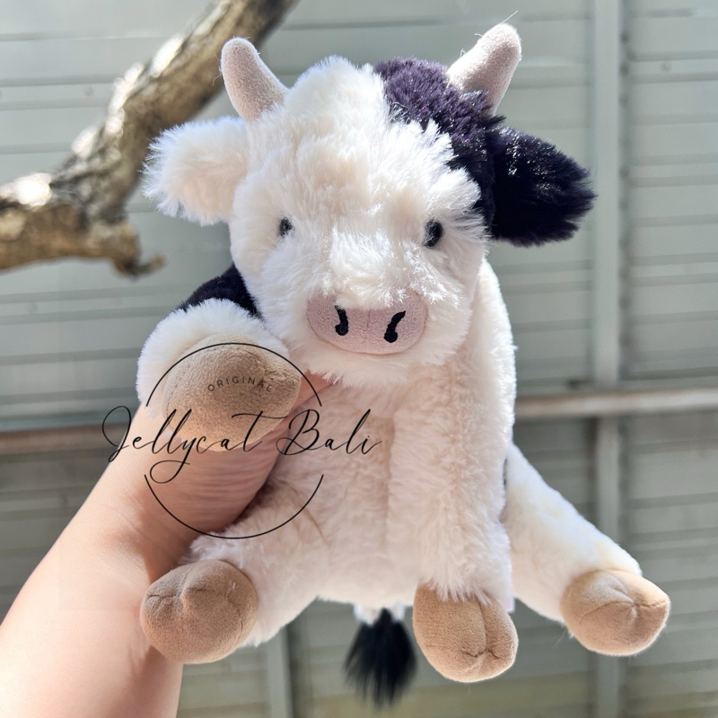 Jellycat Carey calf Cow Stuffed Animal Small Medium New Original bali ...