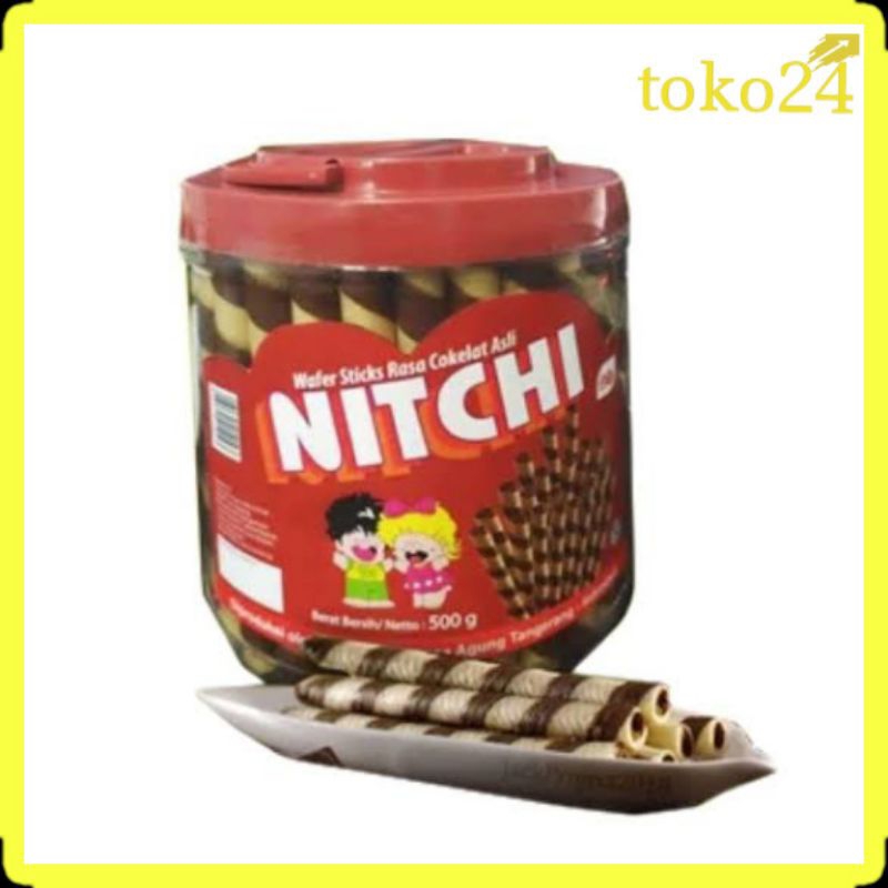 Nitchi Wafer Stick 500 gr | Shopee Malaysia