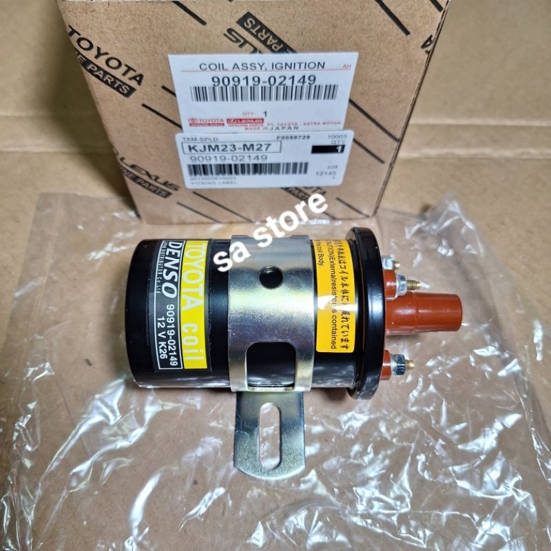 Ignition coil - Toyota Kijang ignition coil short with 3 bolts | Shopee ...