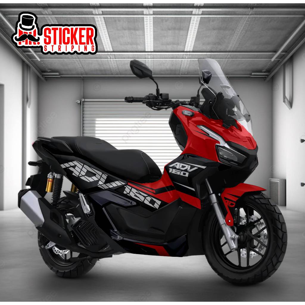 Honda ADV 160 ADV 150 full body decal custom sticker free design FE ...