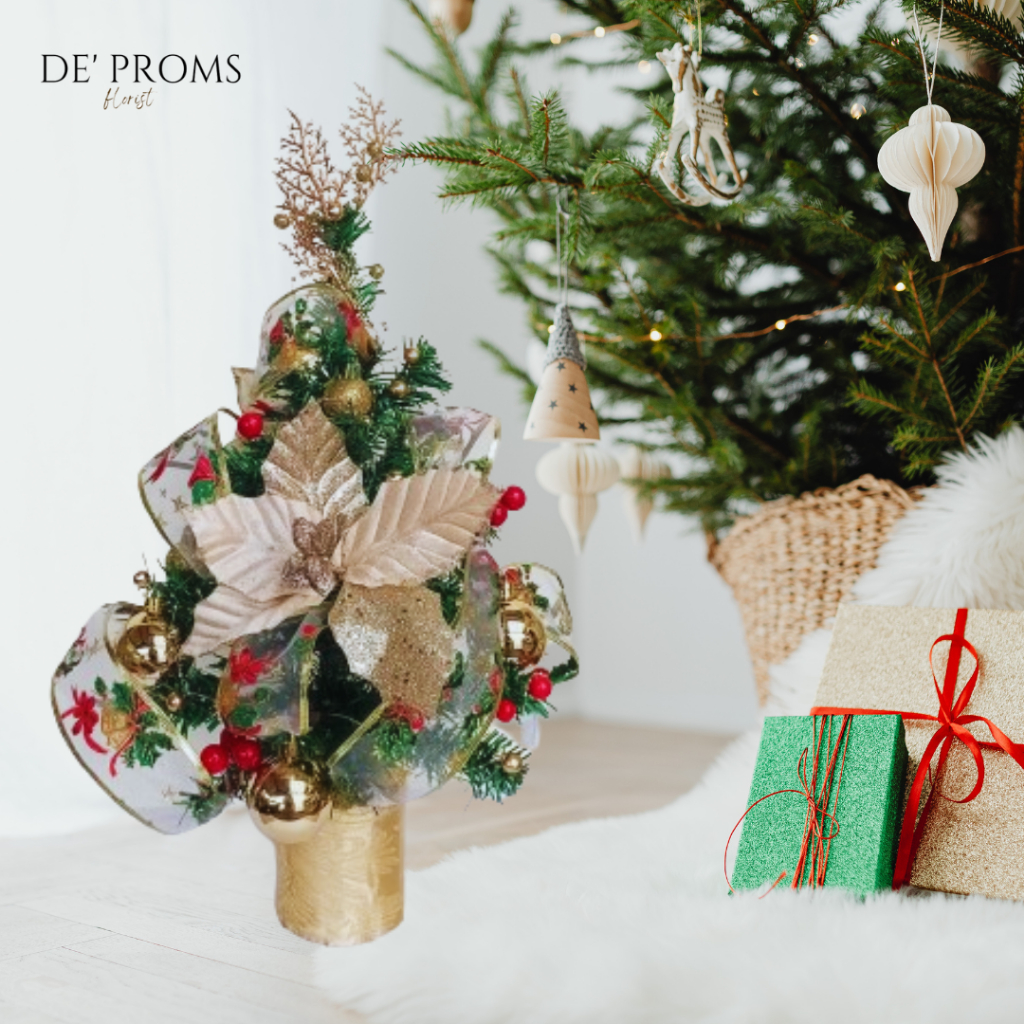 Bloom Box Christmas Tree - Elegant Mini Christmas Tree | Shopee Malaysia