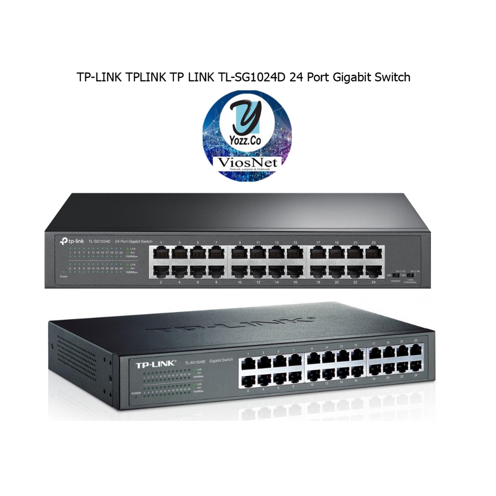 Tp LINK TL-SG1024D 24 Port Gigabit Switch | Shopee Malaysia