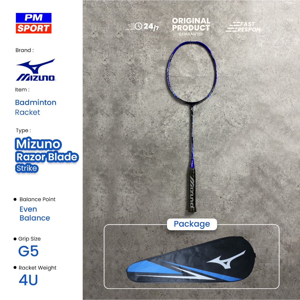 Mizuno RAZOR BLADE STRIKE BADMINTON/BADMINTON Racket | Shopee Malaysia