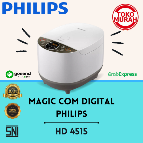 Magic Com/Rice Cooker/PHILIPS HD 4515 16.8 L Digital Rice Cooker ...