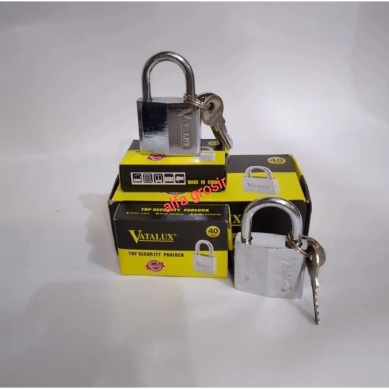 Premium SHORT PADLOCK 40MM / CHROME PADLOCK PER 40MM | Shopee Malaysia