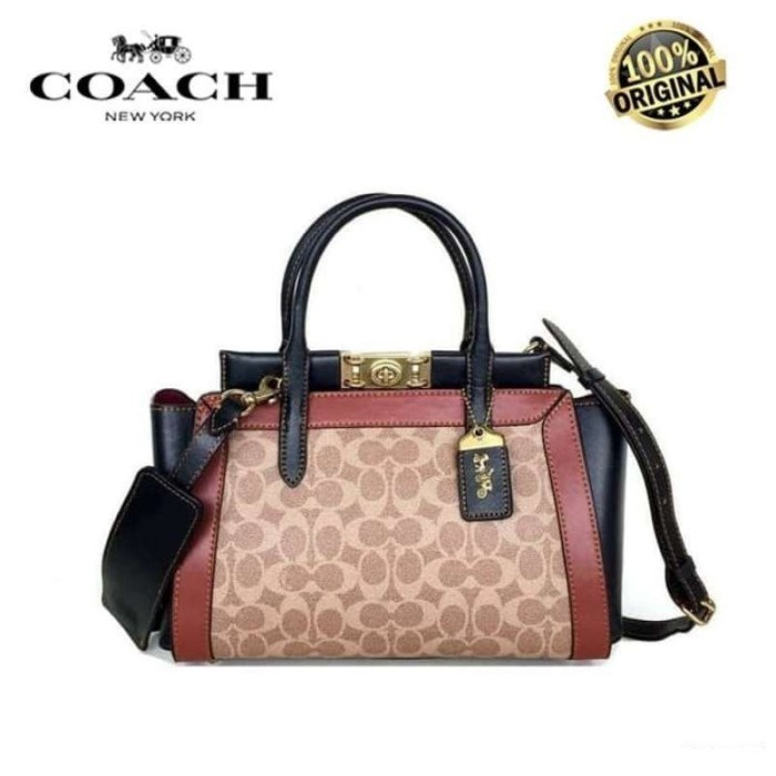 Coach BAG 78488 Trouser Carryall In Signature Canvas ORIGINAL | Shopee ...