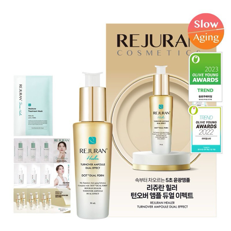 [Ready] Rejuran DOT Dual PDRN Turnover Ampoule Dual Effect 30ml GOLD ...