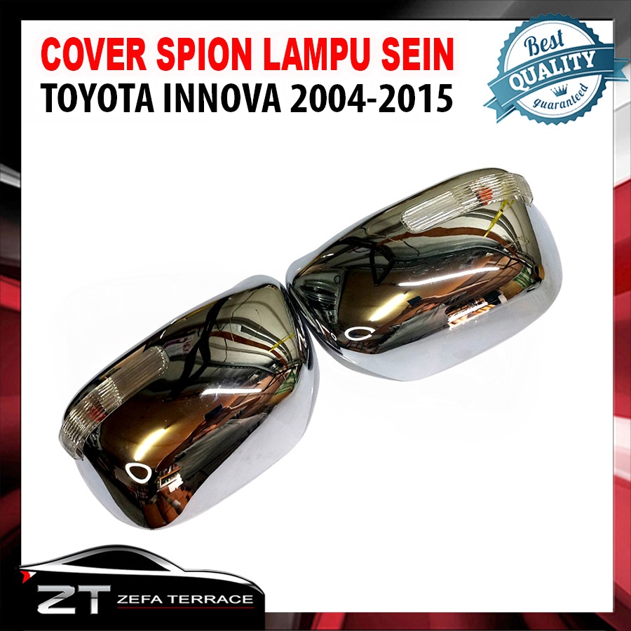 Rearview Mirror Cover With Turn Signal Lamp Toyota Innova Lama 2004 ...