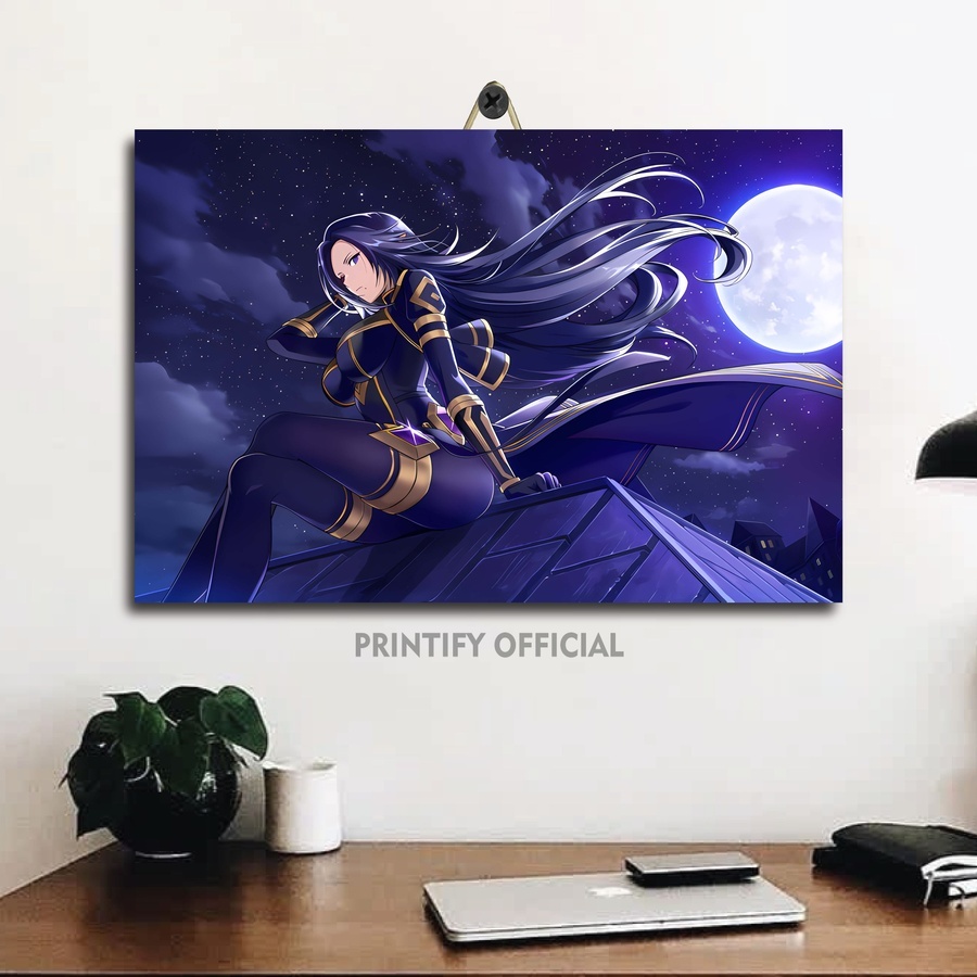 HIASAN DINDING Best Waifu Kage Room Poster No Jitsusha Ni Naritakute ...