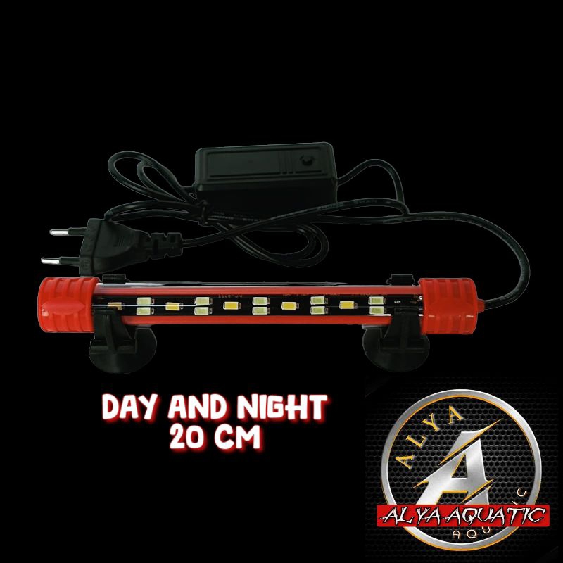 RECENT N 20 T4 LED aquarium submersible light DAY AND NIGHT led light ...