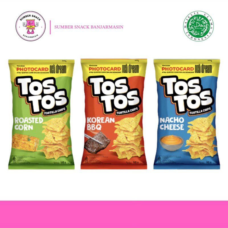 Tos Tos Tortilla Chips (145g) (3 Flavor Variants) | Shopee Malaysia