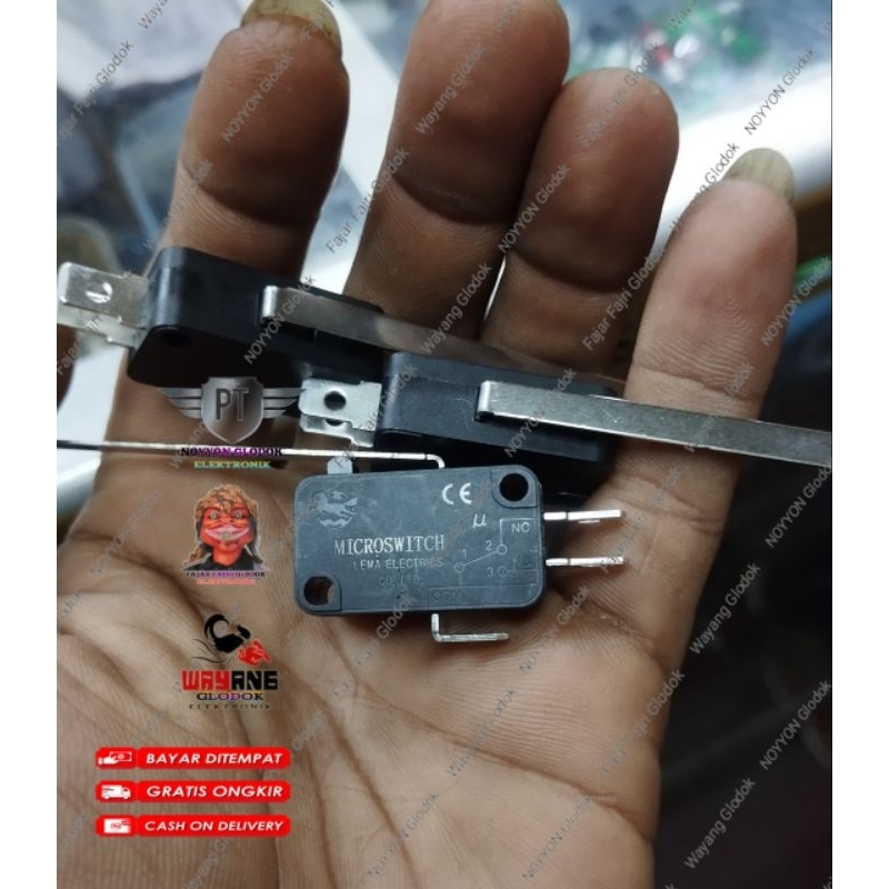 3 Pin Micro Switch + Long Tongue | Shopee Malaysia