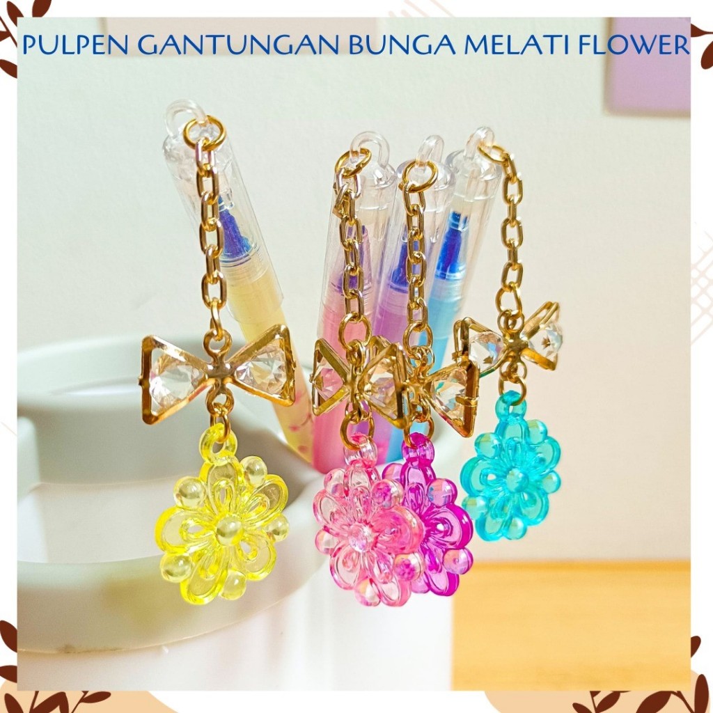 GANTUNGAN Jasmine FLOWER PEN Hanging PEN FLOWER PEN Cute PEN PEN Kids ...