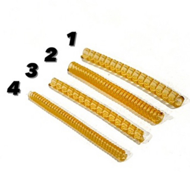 4 sizes Gold Spiral Ring Stopper | Shopee Malaysia