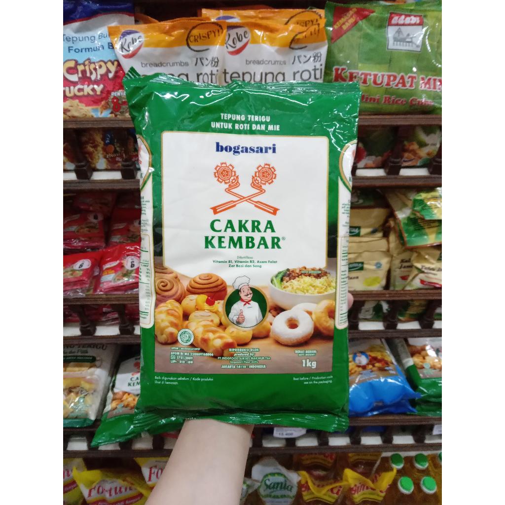 Bogasari TWIN CAKRA WHEAT FLOUR 1 kg | Shopee Malaysia