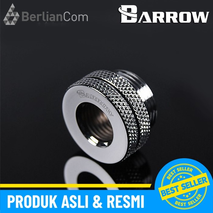 Barrow TCDZS-V1 Threaded Pass Through G1/4 Ff Fitting - Silver | Shopee ...