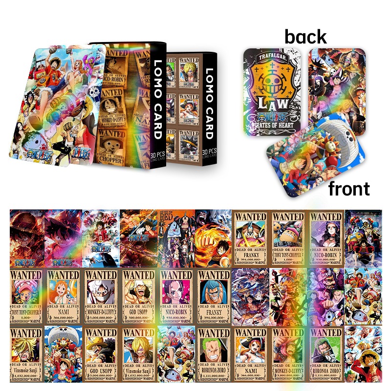 Lomo card / anime card one piece genshin haikyuu blue lock naruto re ...