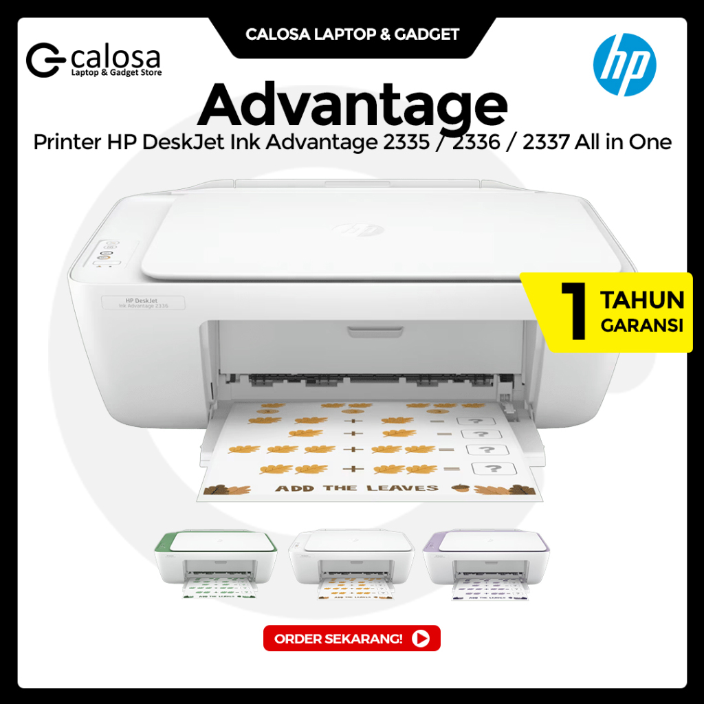 Hp Deskjet Ink Advantage Printer 2335 2336 2337 AIO Print Scan Copy ...