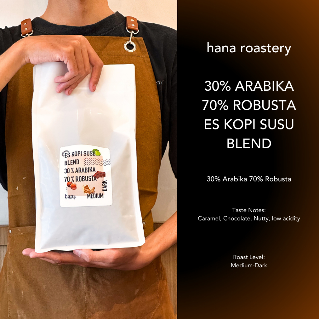 Blend ICE MILK COFFEE - 30/70 Arabica Robusta Espresso Roast Seeds ...