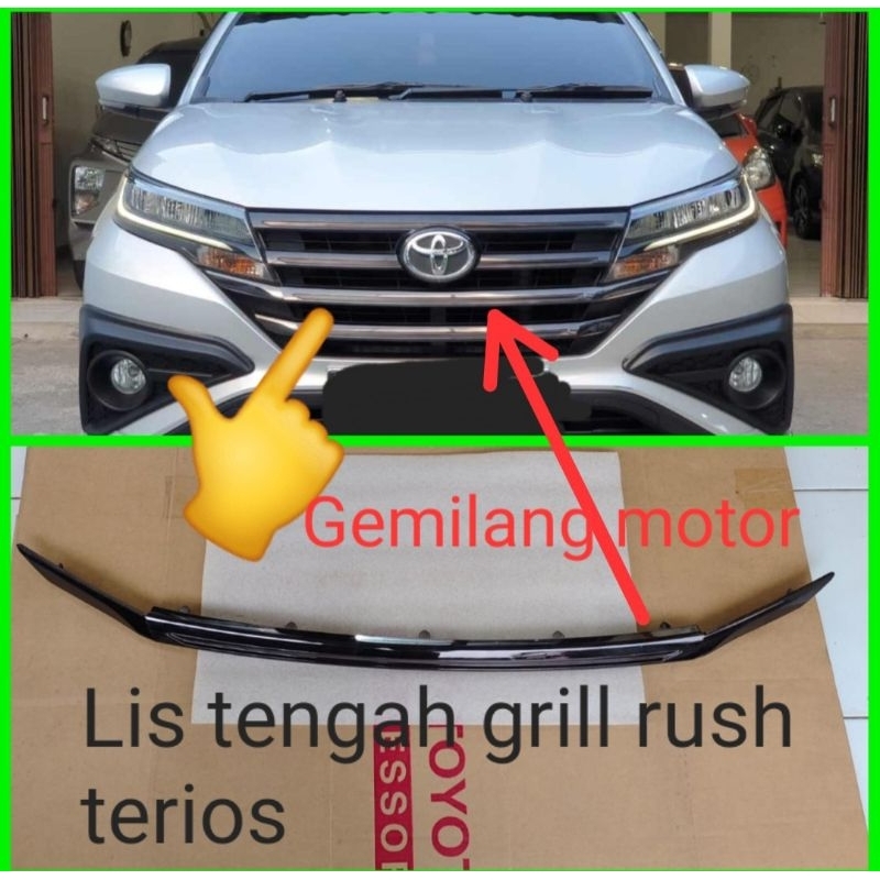 Original Rush Terios 2018-2022 Front Grille List Grill List | Shopee ...