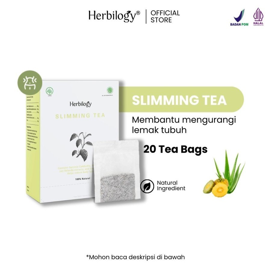 Herbilogy Slimming Tea 20 Tea Bags Herbilogy BOX | Shopee Malaysia