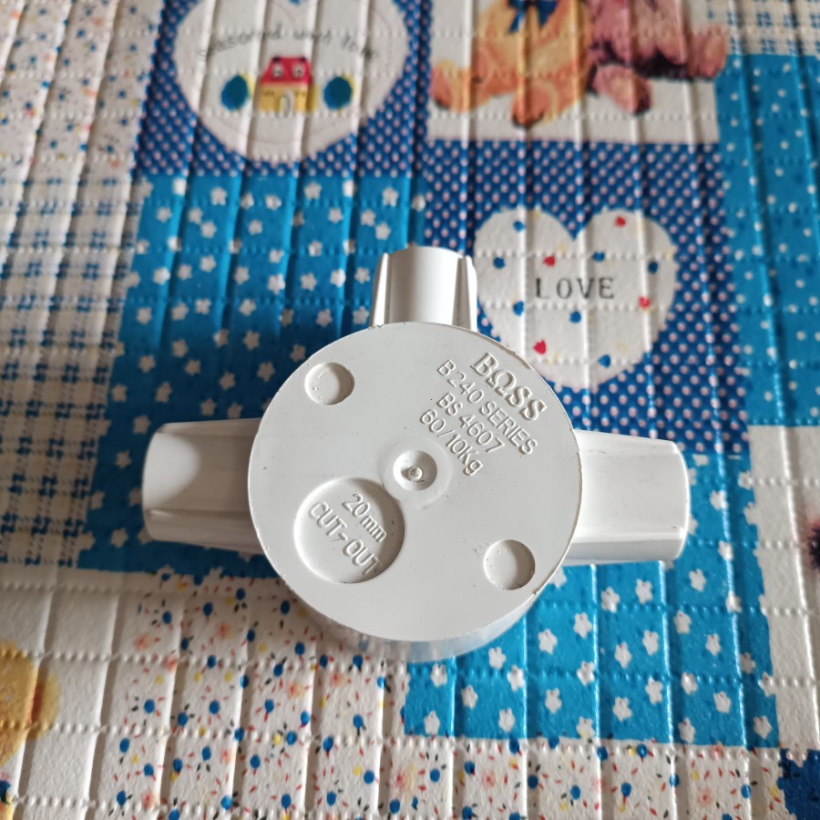 3hole 20mm T BOSS Pipe Box/T Doos BOSS/T Doos BOSS Pipe 3 Luban ...