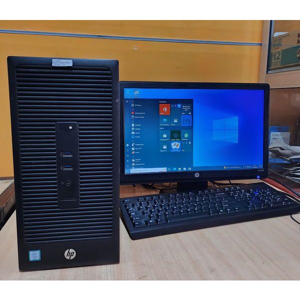 HP i3 Gen 6 Computer Set Package 8GB Ram 256 SSD plus LED 19 Keyboard ...