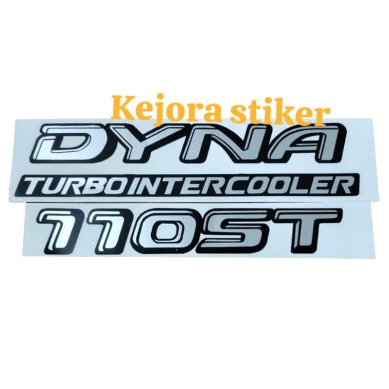 Dyna Turbo Intercooler 110ST car stickers/Dyna car stickers/Dyna Turbo ...