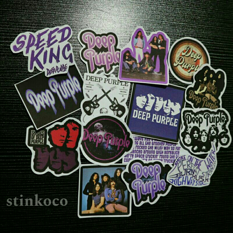 [15Pcs] Deep PURPLE STICKER Contains 15 Stickers | Shopee Malaysia