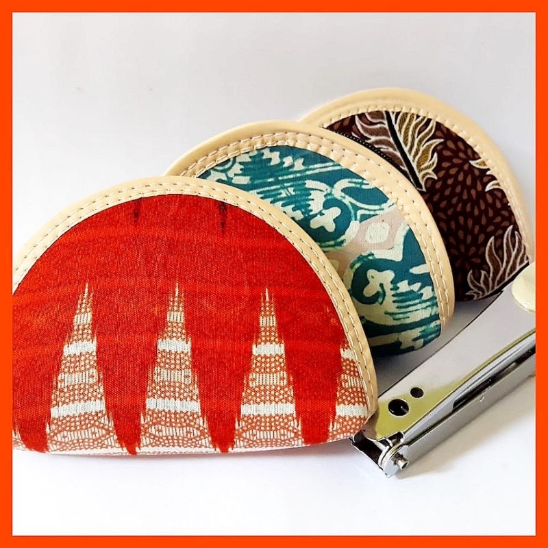 Motif oval coin purse | Shopee Malaysia