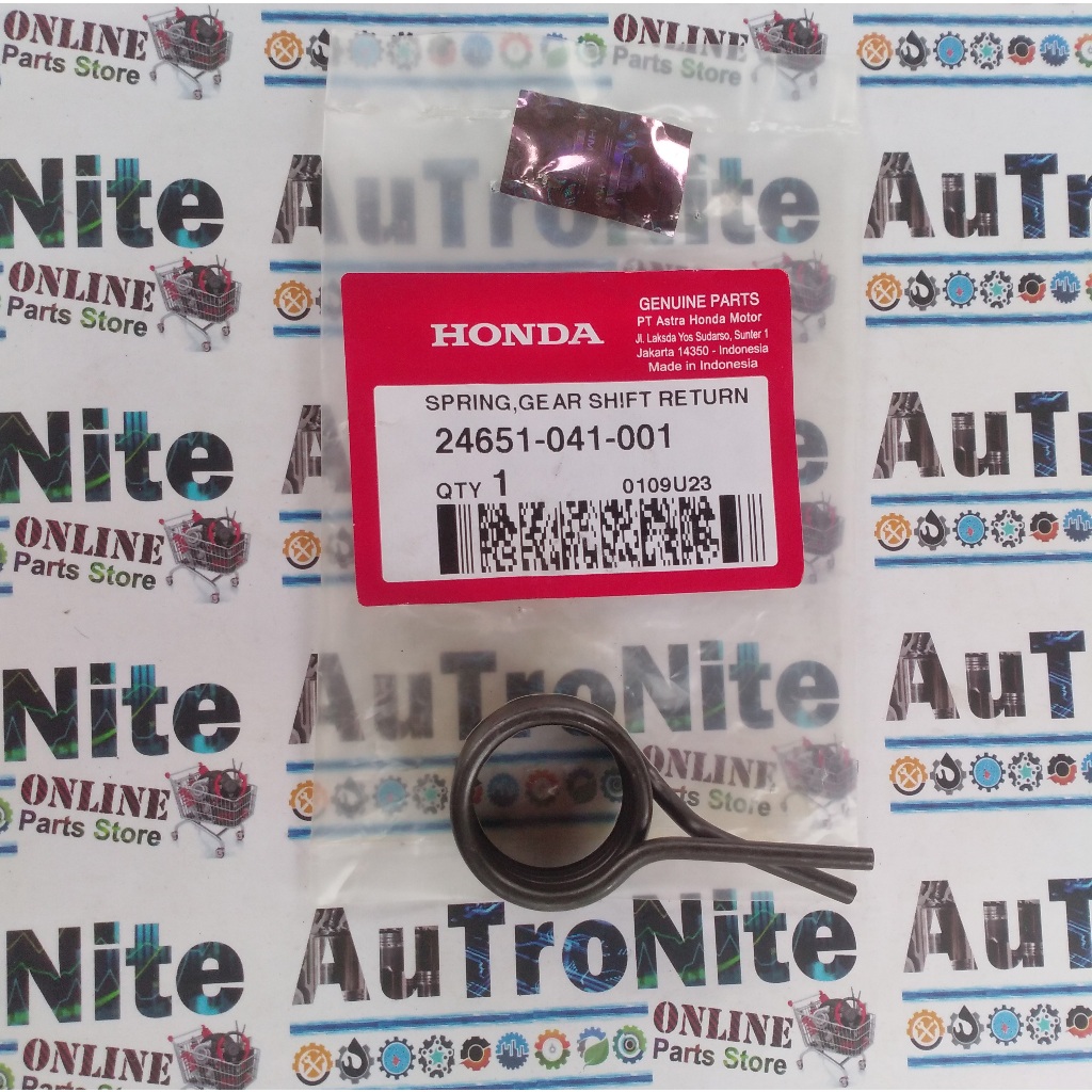 Spring Gear Shift Return Spring Gear Shift 24651-041-001 Original Honda ...