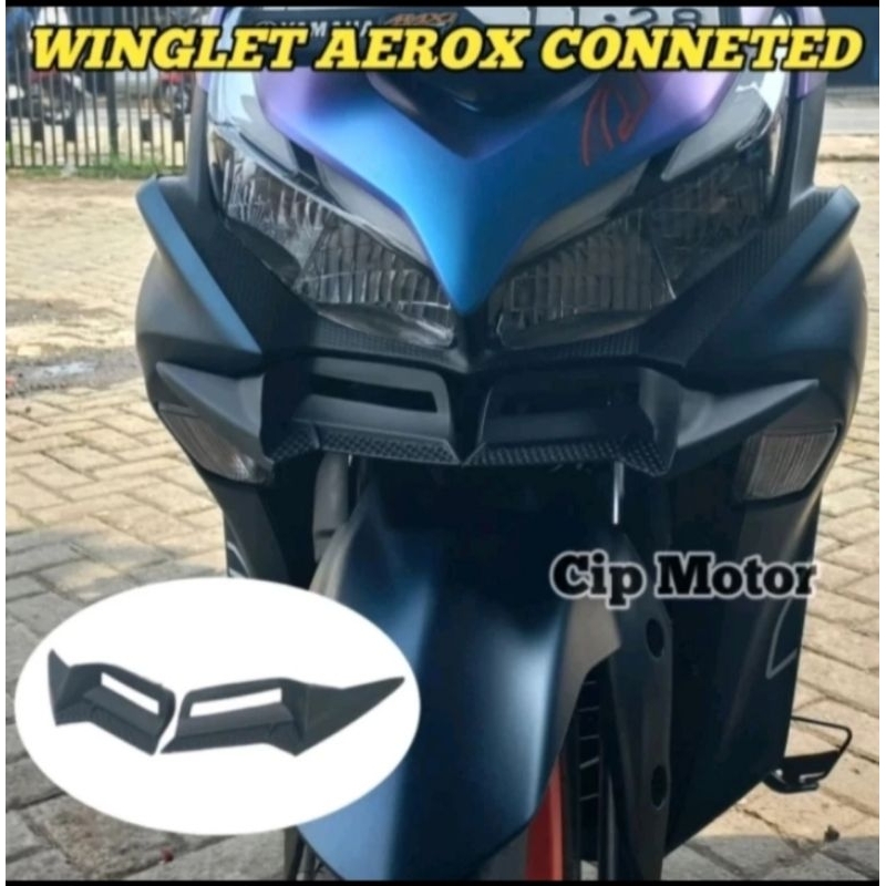 Winglet AEROX CONNECTED winglet Yamaha NEW AEROX CONNECTED premium ...