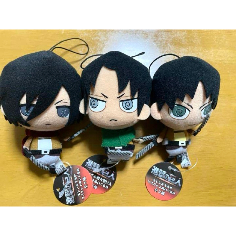 Aot Doll Attack on Titan Levi Ackerman Fukuya Strap Mascot Kodansha ...