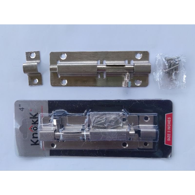 4" Stainless Knokk Door Latch / 4 Inch Knokk Latch / 4" SS Door Slot ...