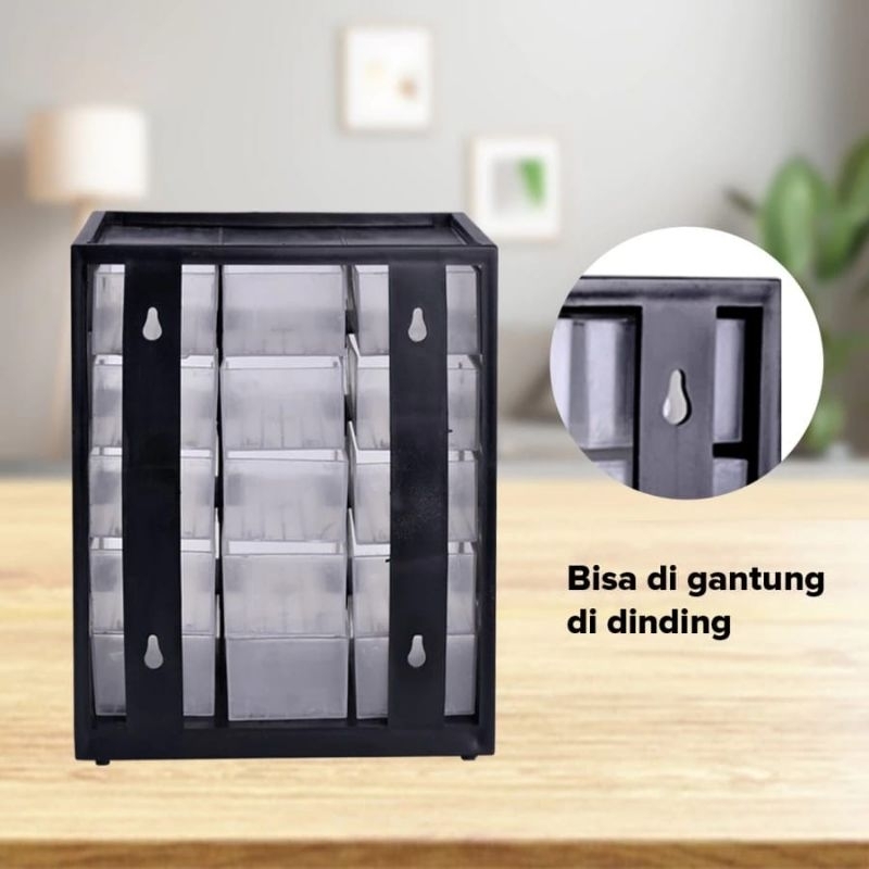 Kenmaster 15 Slot Component Rack / 15 Slotpart Rack Arrange Boxes ...