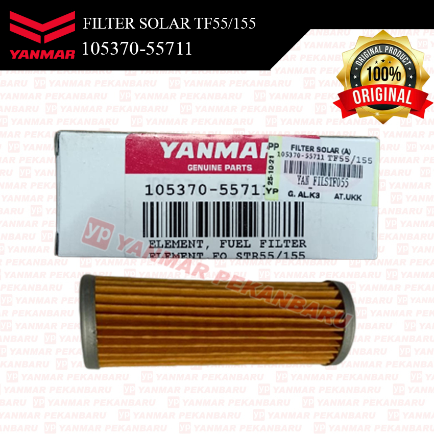 Tf65 TF85 TF105 ELEMENT FUEL FILTER SOLAR FO YANMAR TF55 / TF155 105370 ...