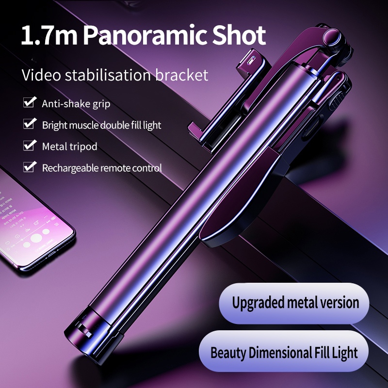 A21a Mirrorless Premium 1.7M Bluetooth/Selfie Stick Tablet Tripod 170cm ...