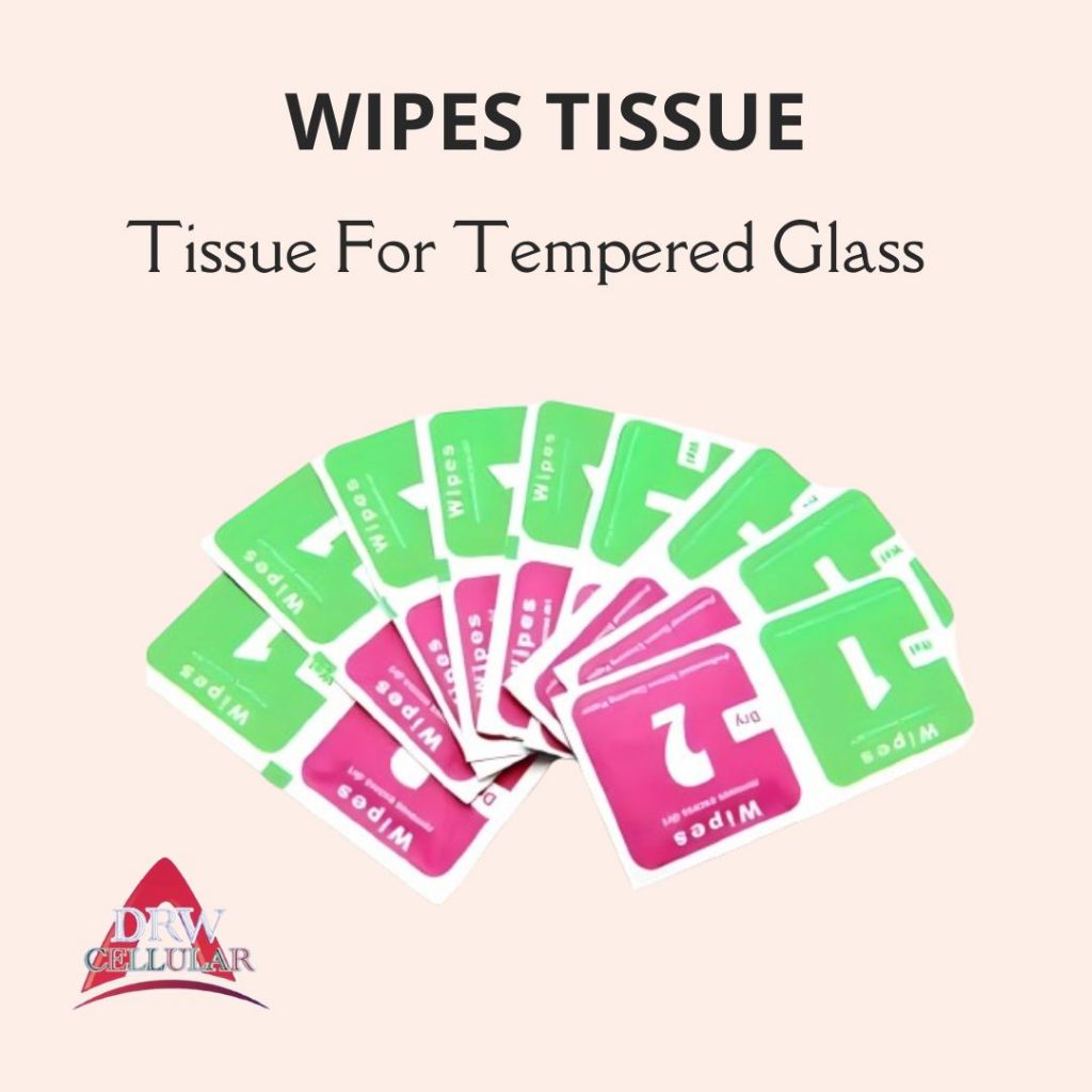 Get 500 PCS | Tissue TEMPERED GLASS TISSUE TG WIPES TISSUE WET & DRY ...