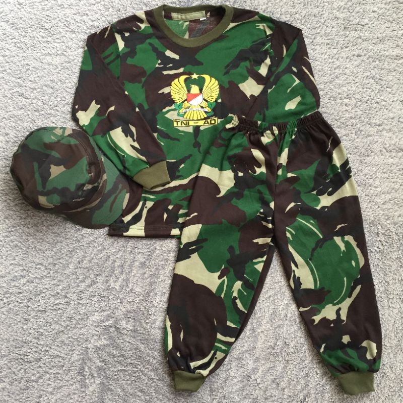 Children's Army Clothes And Children's Commando Hats | One Package Of ...