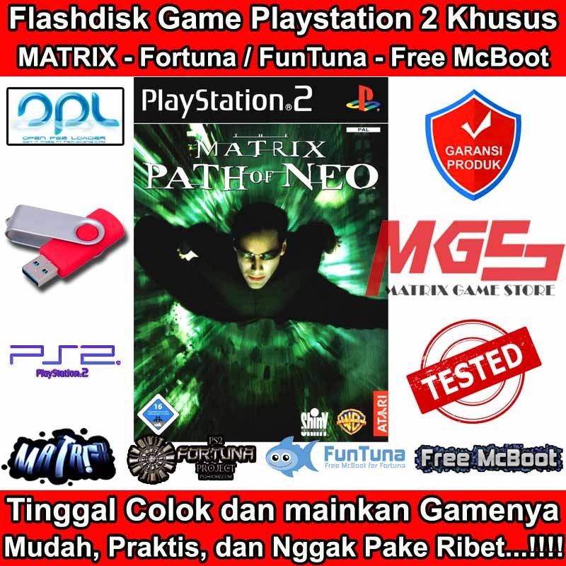 Ps2 PS 2 The Matrix Game Flashdisk - Path of Neo | Shopee Malaysia