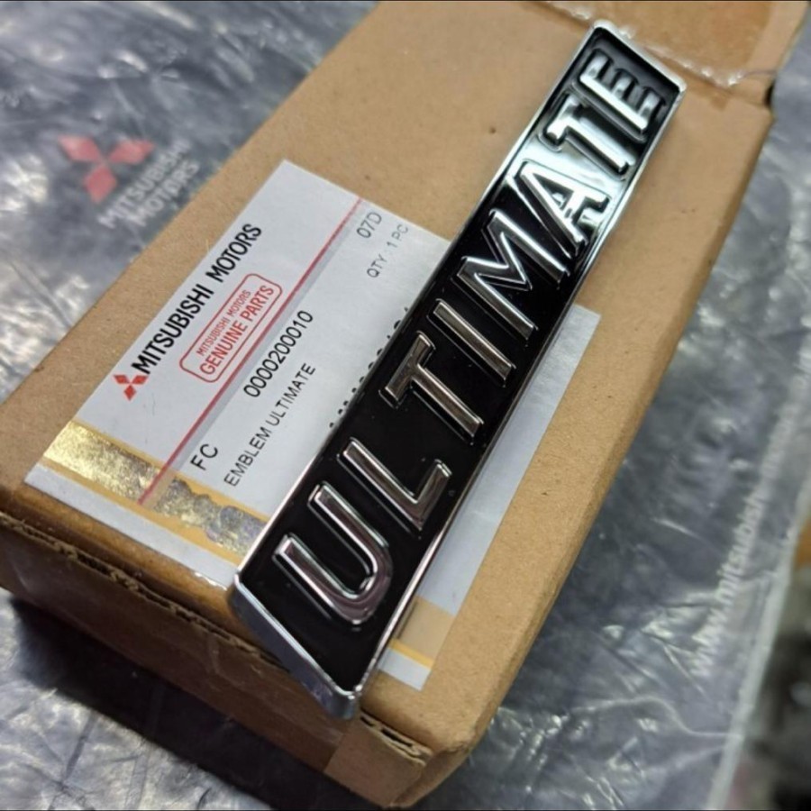 Mitsubishi Pajero Sport Original 2021-2023 ULTIMATE Emblem Logo ...