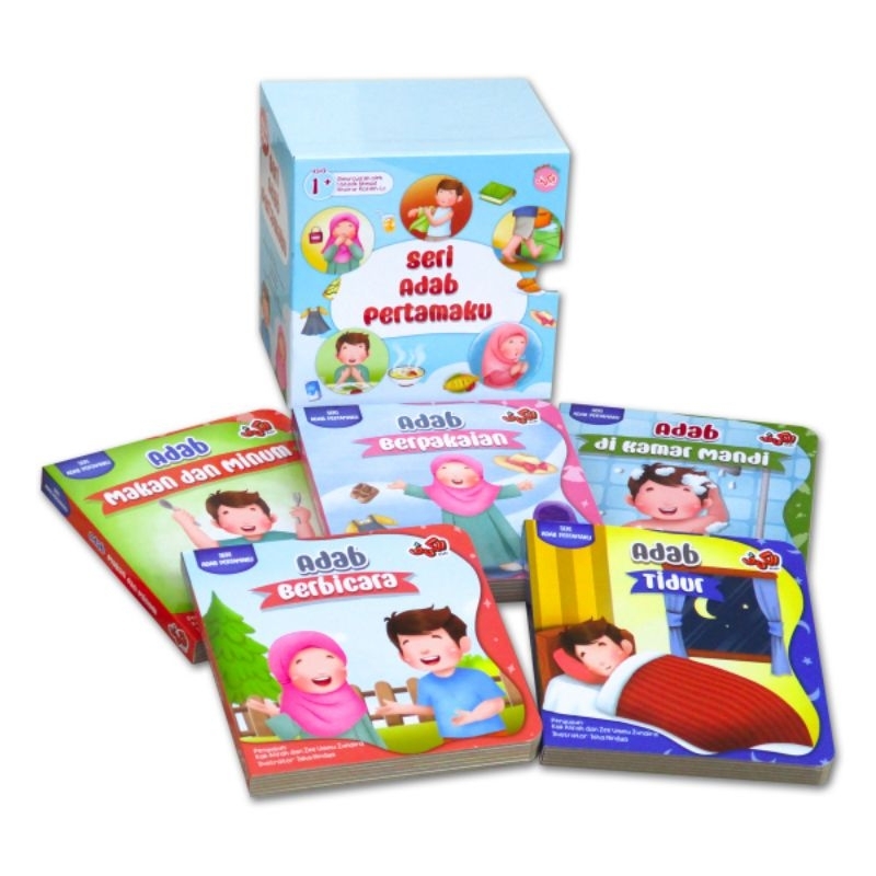 My First Adab Boardbook Series (Contains 5 Books) | Shopee Malaysia