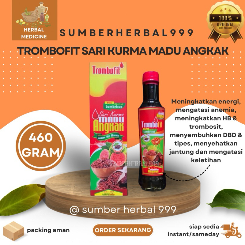 Thrombofit Honey Jackfruit Date Sari (460gr) | Shopee Malaysia
