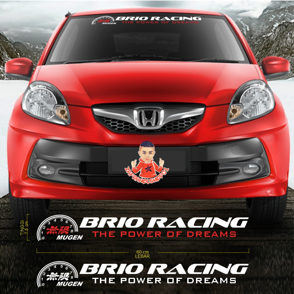 Brio Racing Mugen Sticker Cutting | Shopee Malaysia