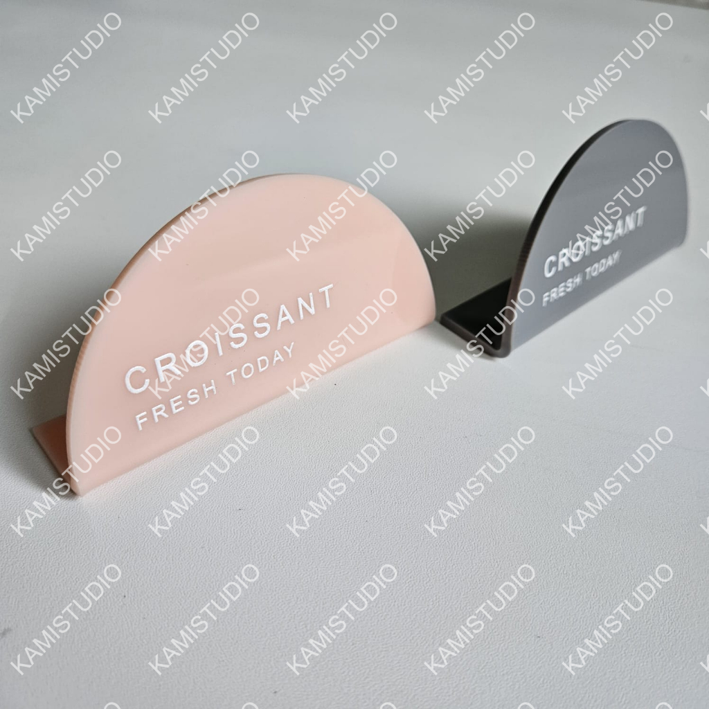 Bread Title/COFFEESHOP SIGN/Bread Name/PRICE ACRYLIC/PRODUCT PRICE ...