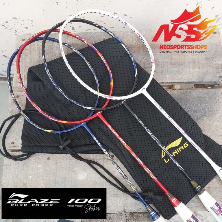 Original Blaze 100 78 / 84 gram Lining Badminton Racket | Shopee Malaysia