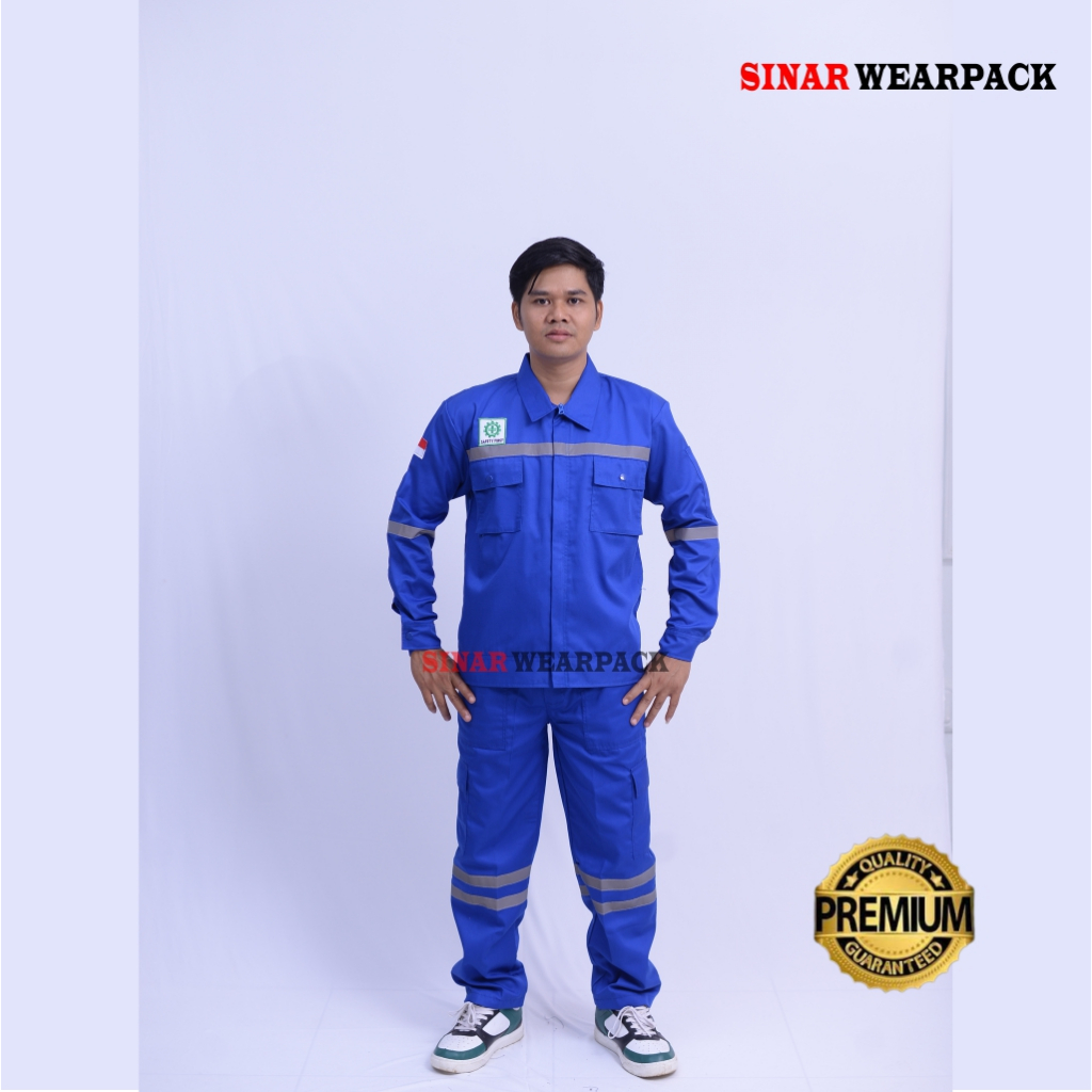 KEMEJA Sinar WEARPACK Work Shirt Suits/Field Work Clothes/ Project ...