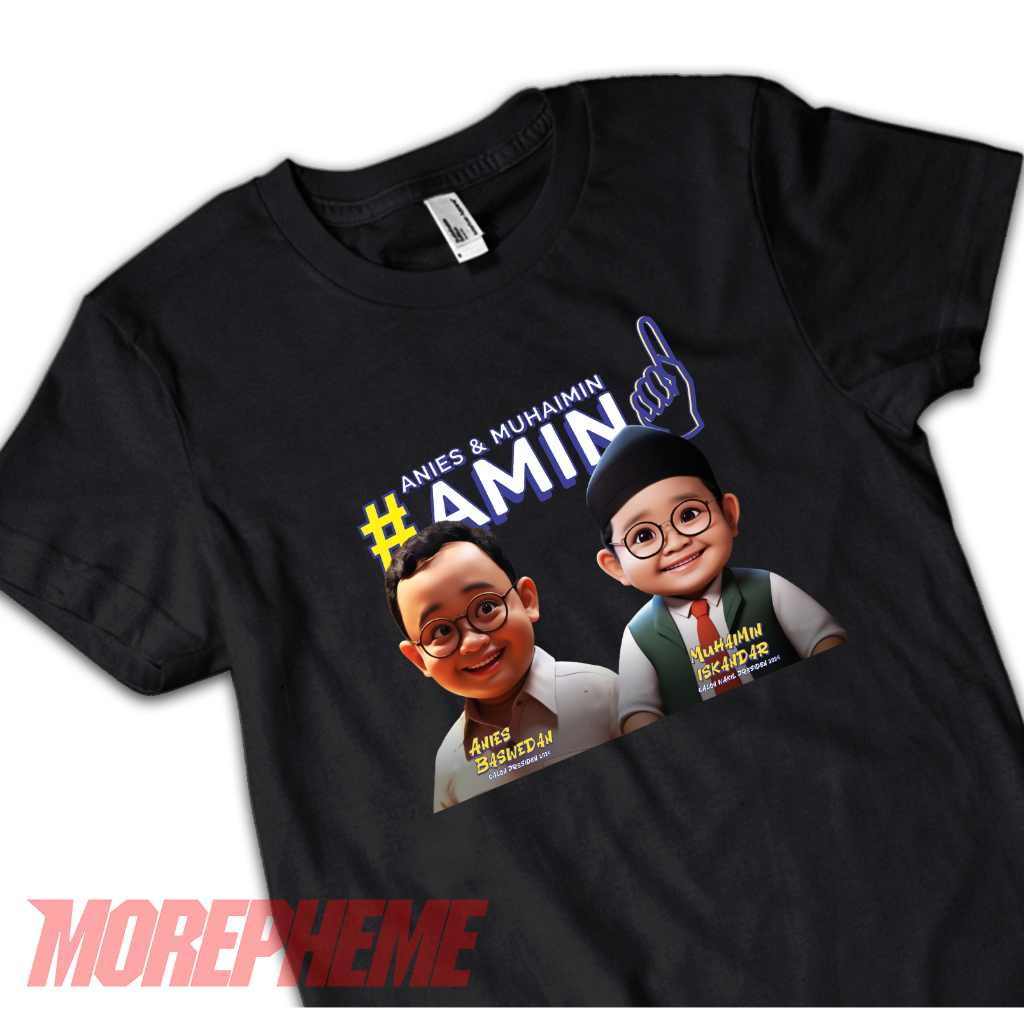 T-shirt Anis Baswedan Cak Imin President 2024 No.1 Wakanda No More ...