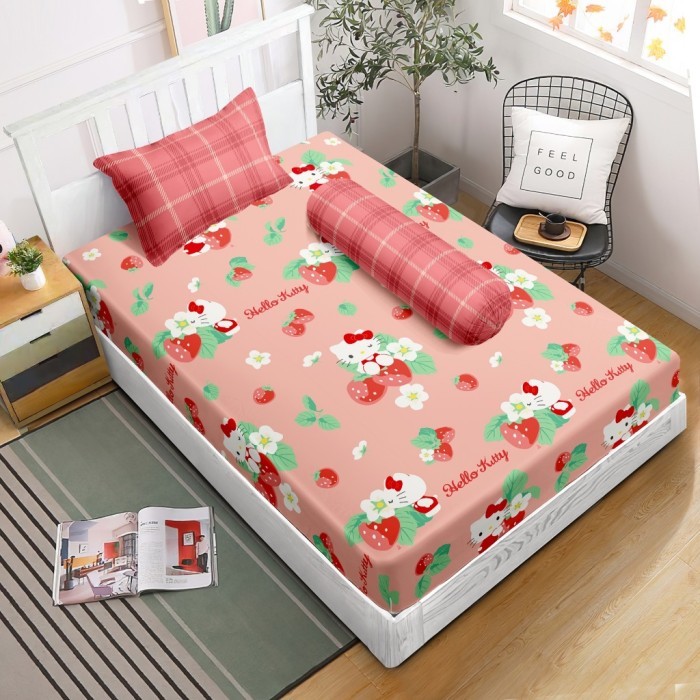 Lady ROSE Bed Sheet 120x200 Height 20cm - Adina Martin Kitty Apple Sava ...